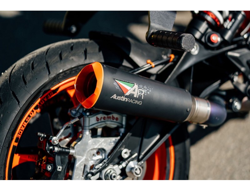 2024 - 2025 KTM DUKE 390/250/125 ROK EDITION dB COMPLIANT SLIP-ON ...