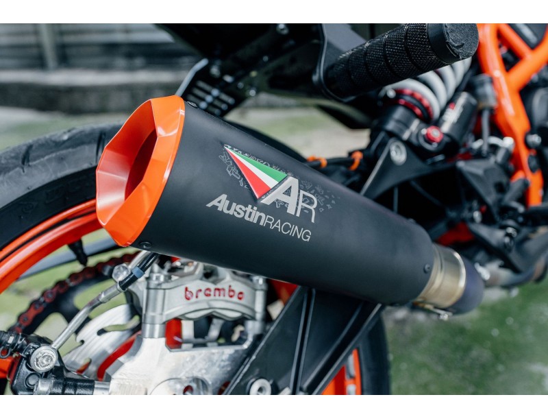 2024 - 2025 KTM DUKE 390/250/125 ROK EDITION dB COMPLIANT SLIP-ON ...
